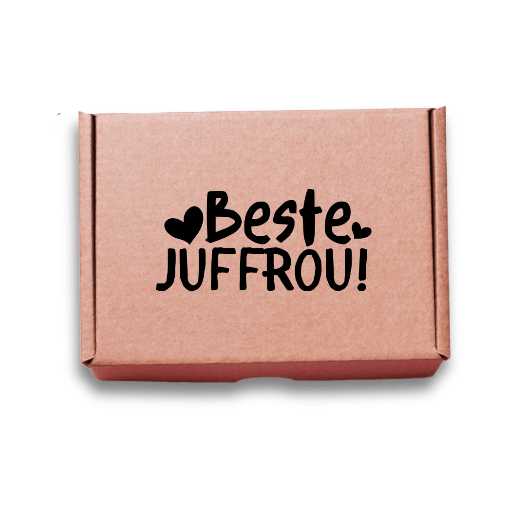 Teacher Personalised Gift Box-Beste Juffrou – Padstal Winkel