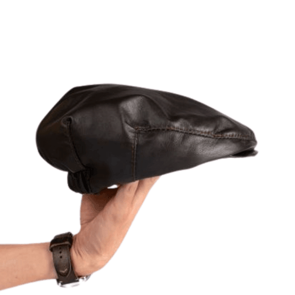 Leather Andy Cap - Handcrafted SA Flat Cap – Padstal Winkel